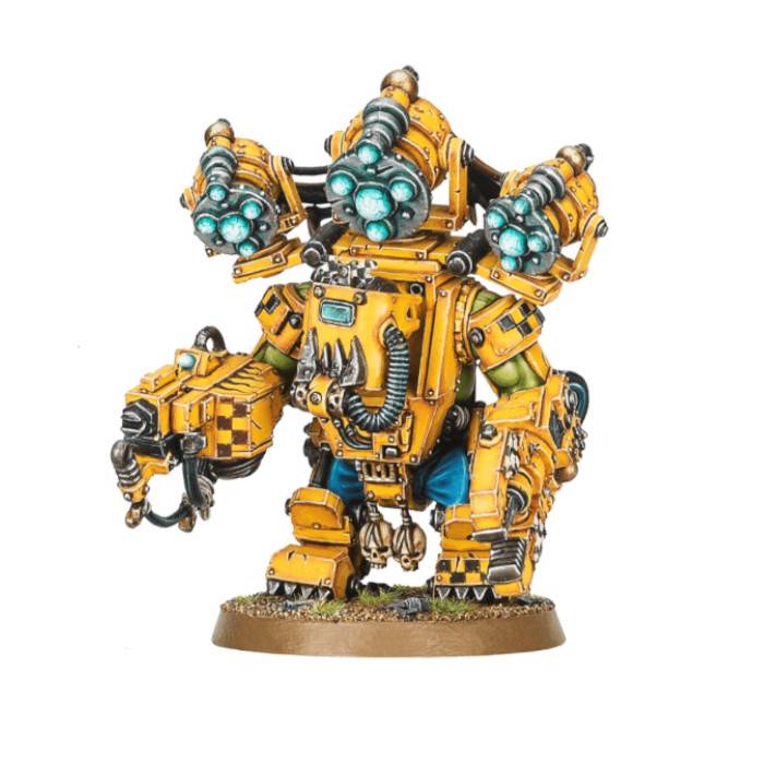 Bad Moons Big Mek with Mega Armour jakie kolory farbek będą potrzebne ...